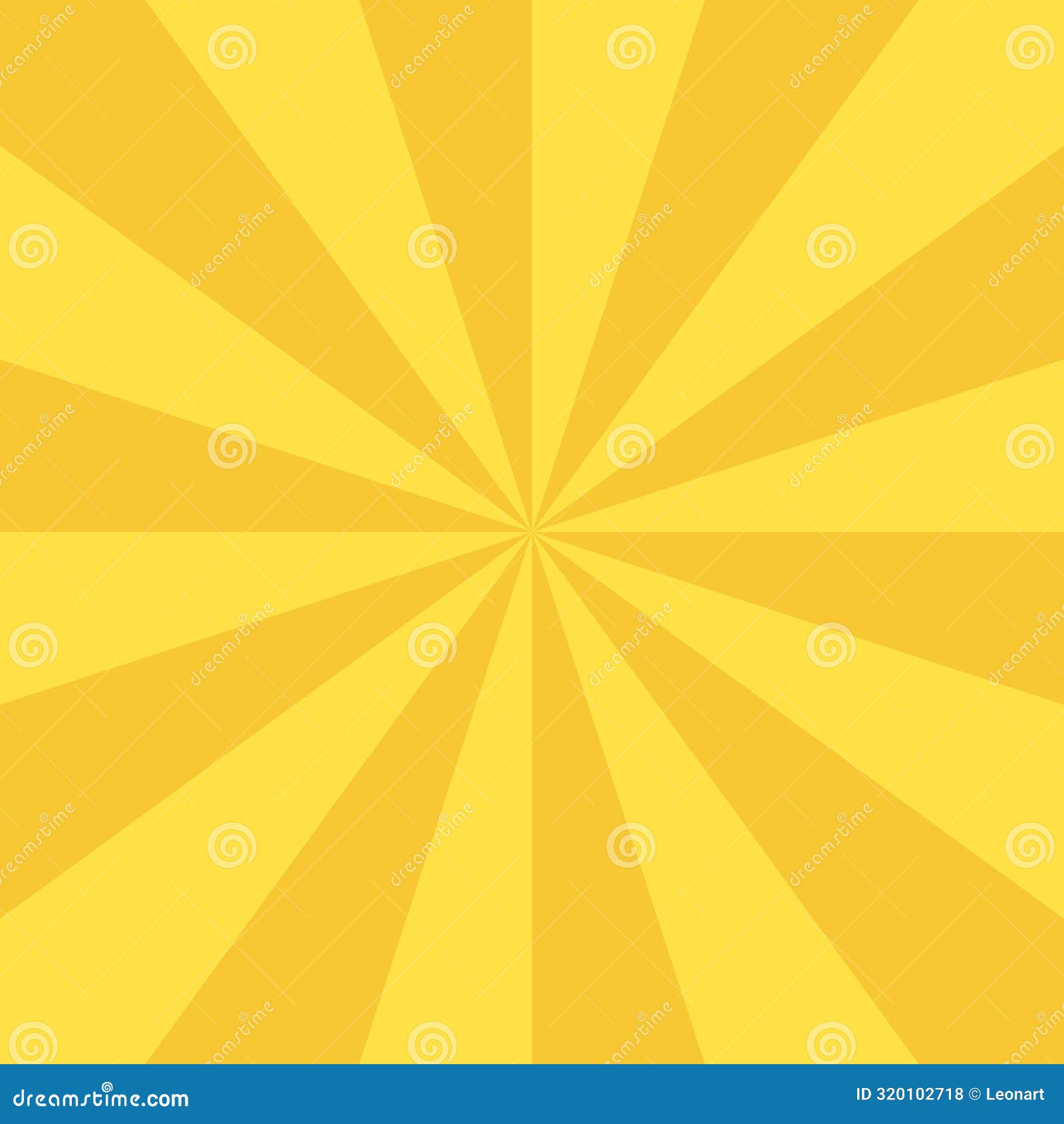 Yellow Banner with Sun Rays, Lines Background Stock Vector ...