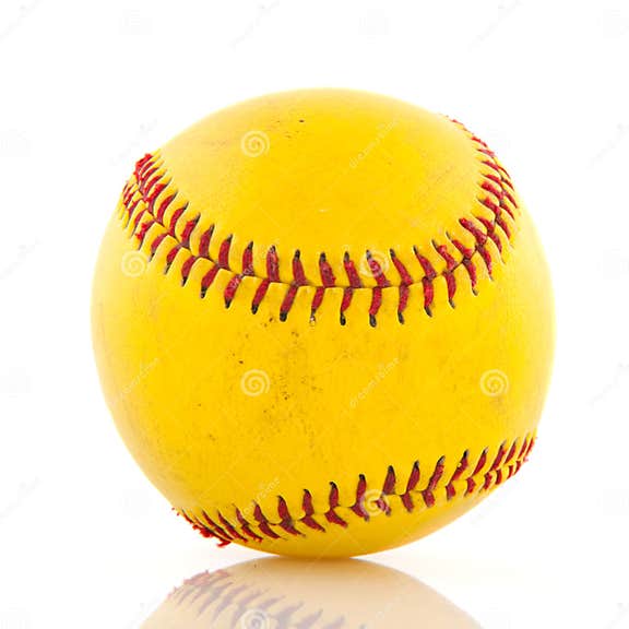 Yellow baseball stock image. Image of baseball, yellow - 11711831