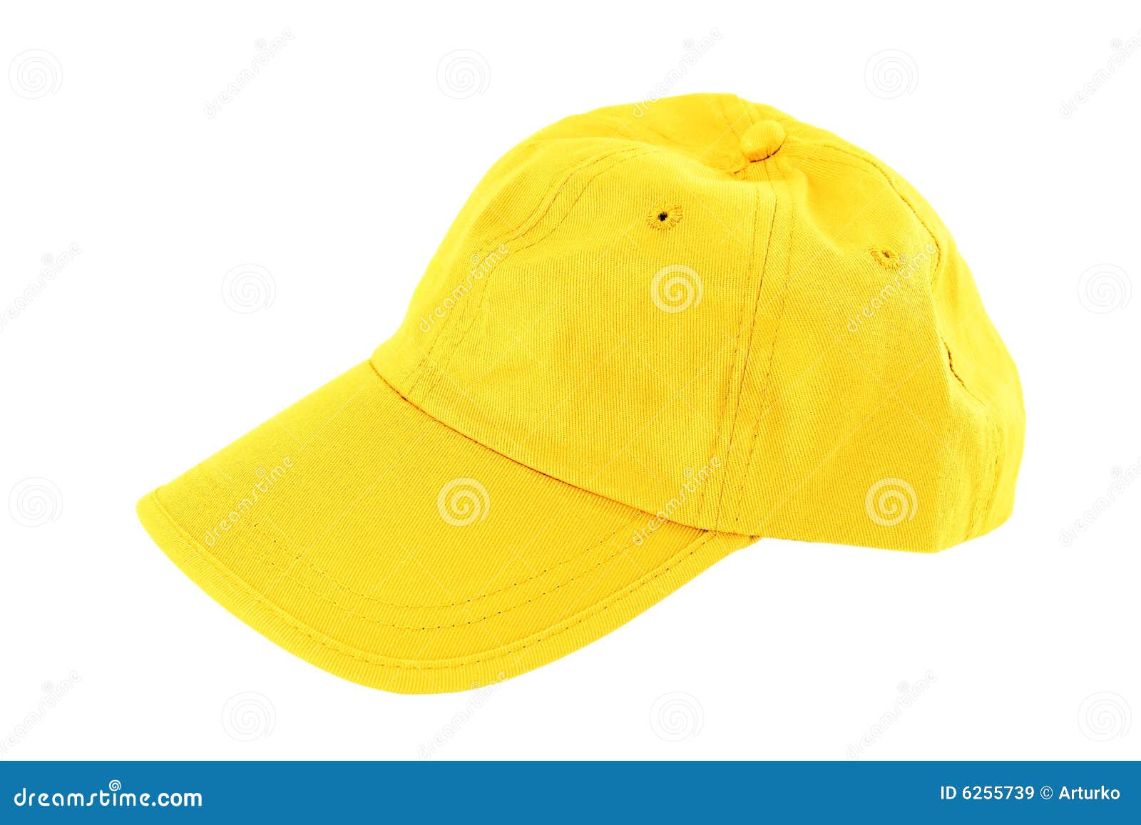 Yellow baseball cap stock image. Image of protect, accessory - 6255739
