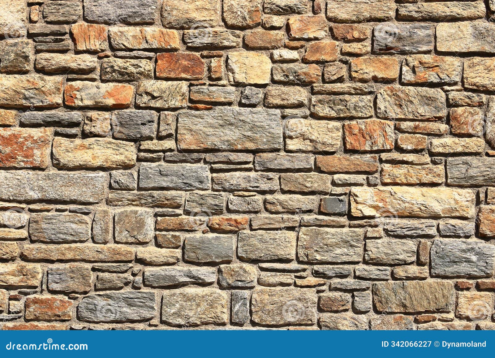 Yellow Beige Sand Color Stone Brick Vertical Wall Stock Image - Image ...
