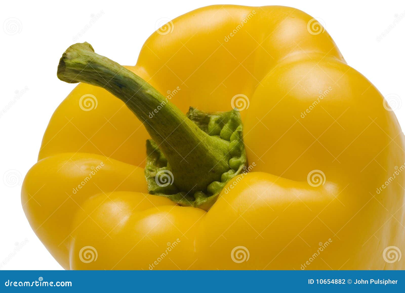 Yellow Bell Pepper stock photo. Image of yellow, pepper - 10654882