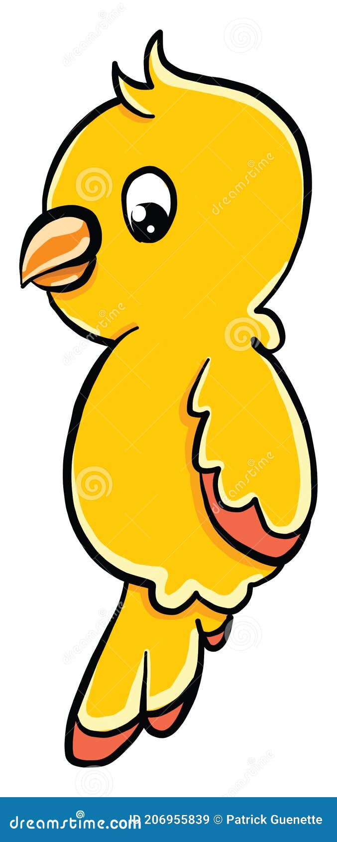 Yellow Bird, Illustration, Vector Stock Vector - Illustration of ...