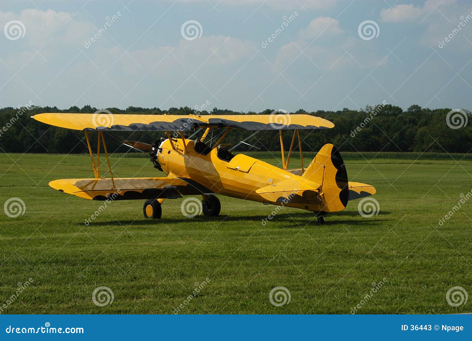 Antique Biplane On Old Map Royalty-Free Stock Image | CartoonDealer.com ...