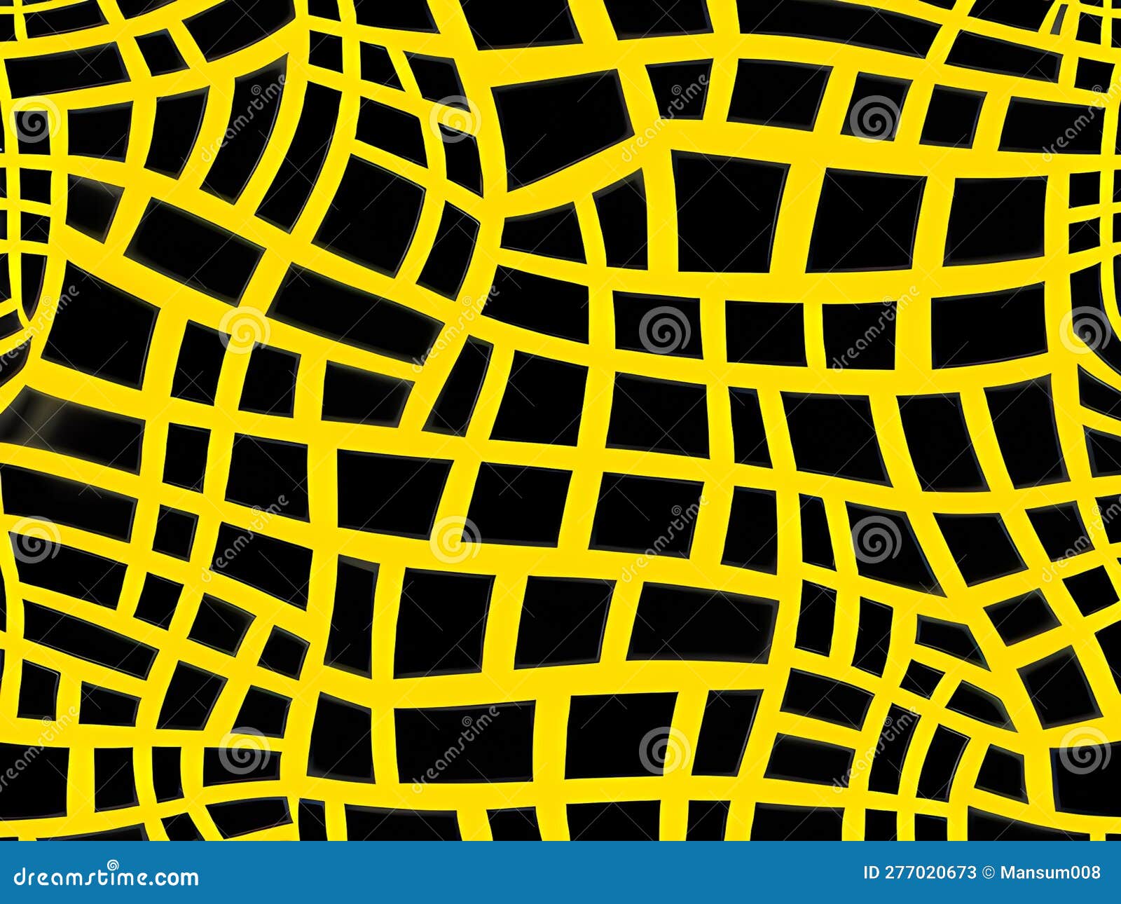 Yellow and Black Color of Abstract Background Stock Illustration ...