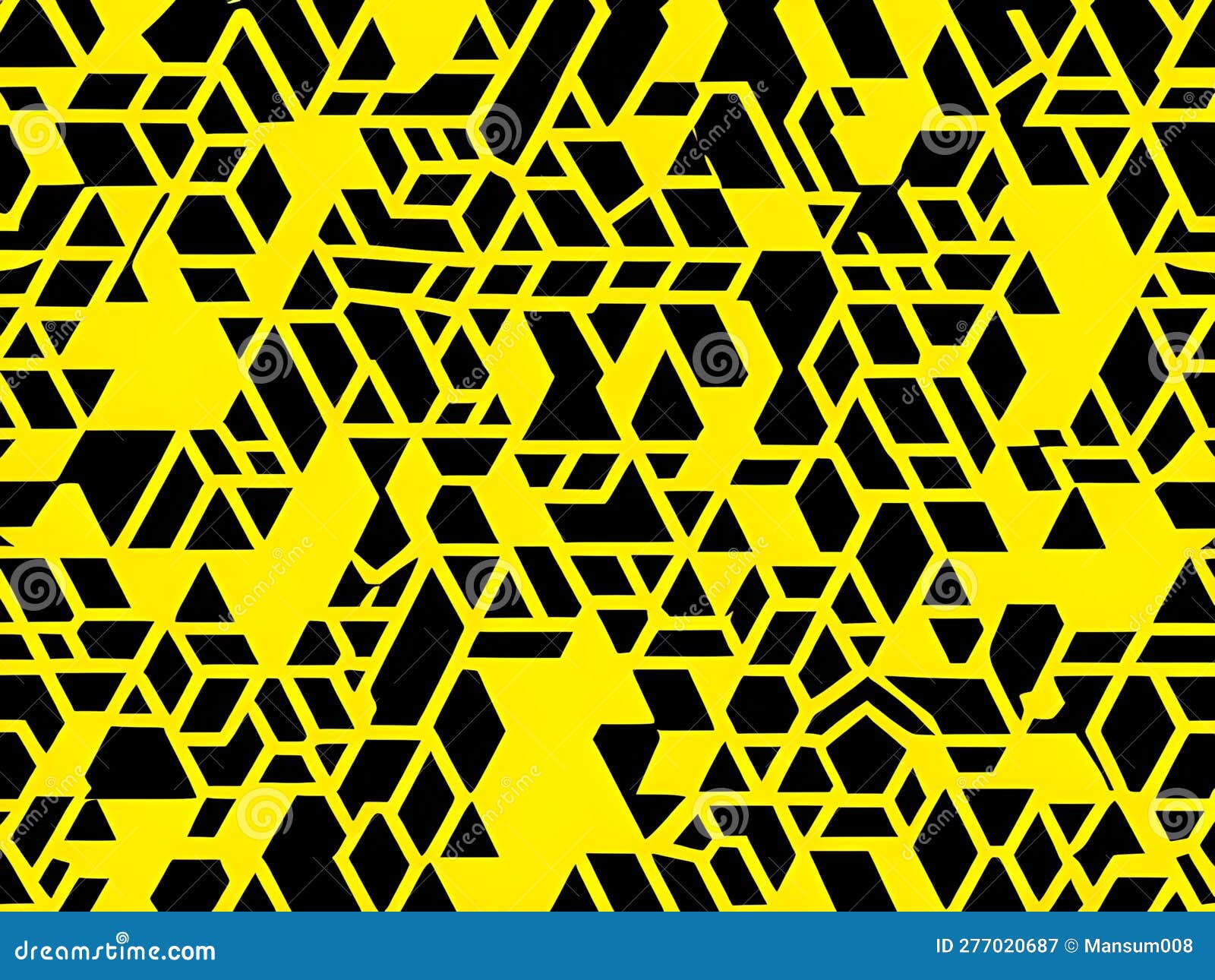 Yellow and Black Color of Abstract Background Stock Illustration ...
