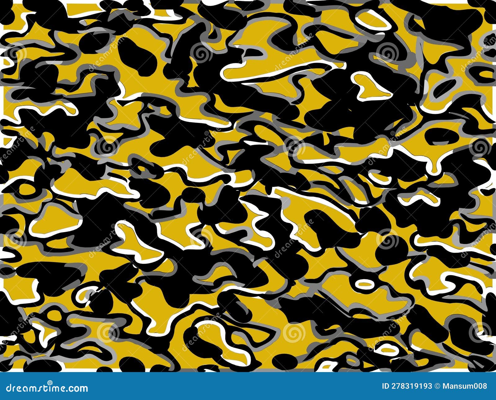 Yellow and Black Color of Abstract Background Stock Illustration ...