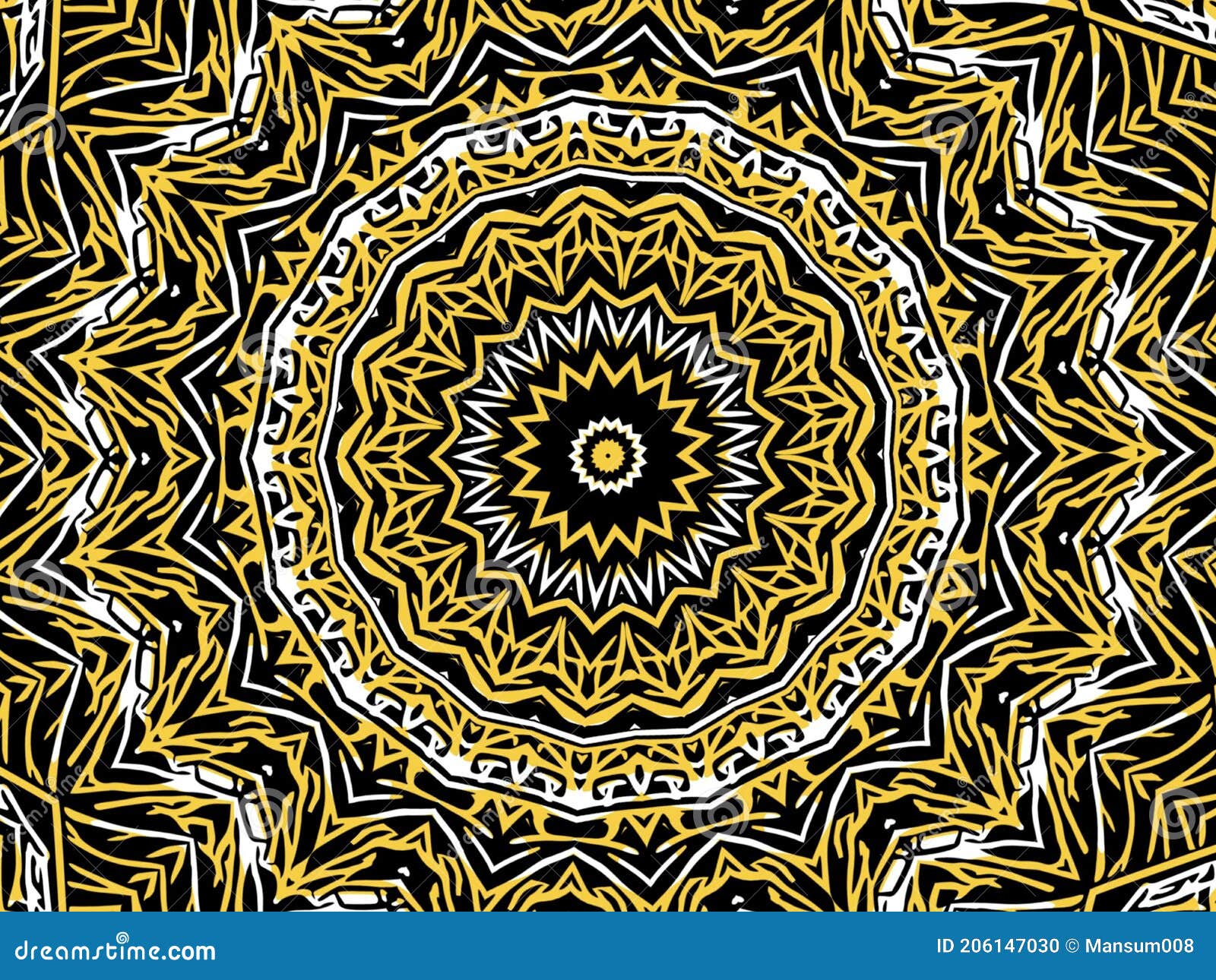 Yellow and Black Color of Abstract Background Stock Illustration ...