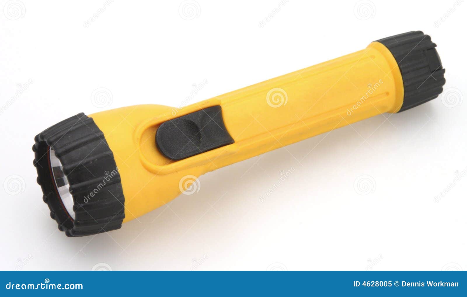 Yellow and Black Flash Light Stock Image - Image of black, power: 4628005