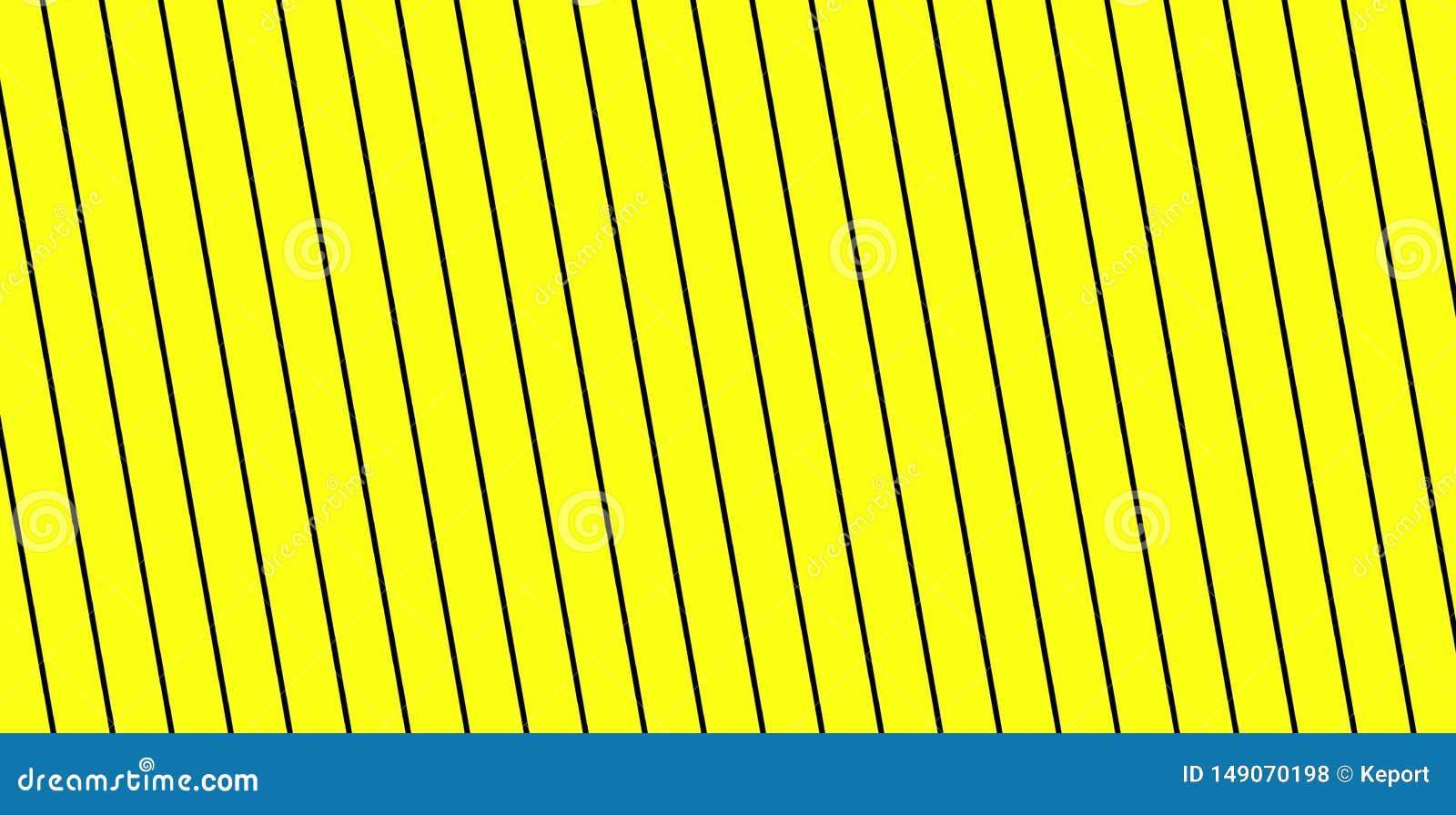 Yellow and Black Stripes on Simple Background Card Stock Illustration ...