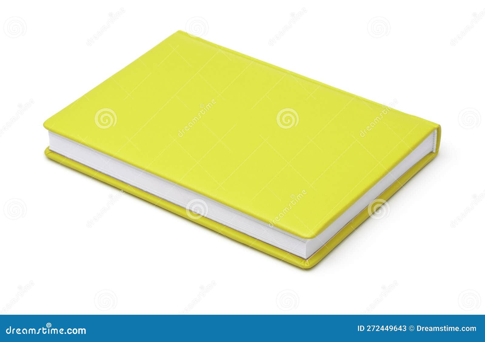 Yellow Blank Hardcover Book Stock Image - Image of literature, book ...