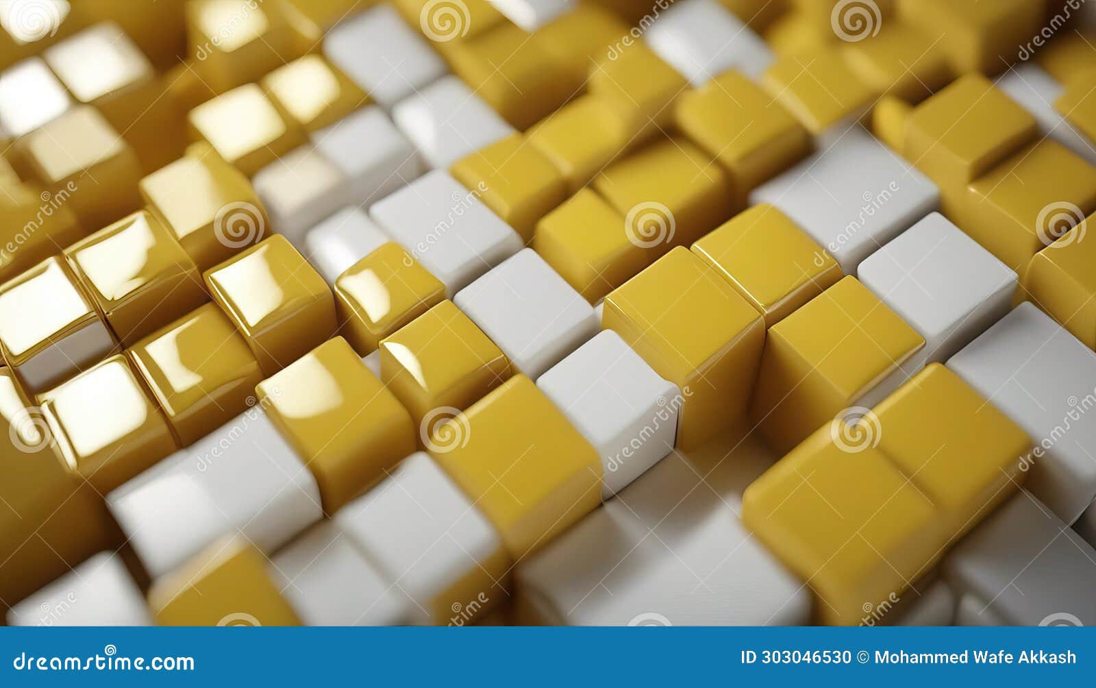 Yellow Blocks Background Loopable Stock VideoYellow Technology ...