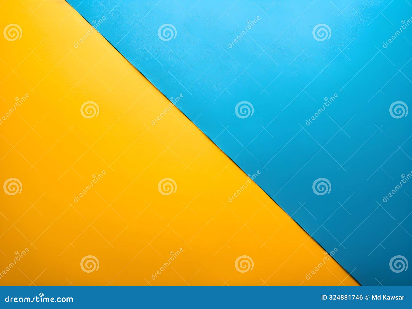 Abstract Yellow and Blue Diagonal Background Stock Illustration ...