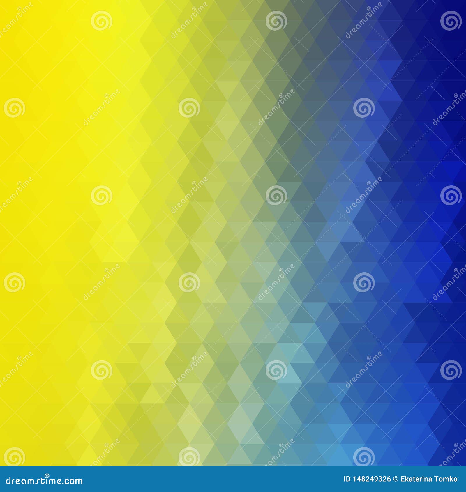 Yellow Red Blue Color Merge Watercolor Background Royalty-Free Stock ...