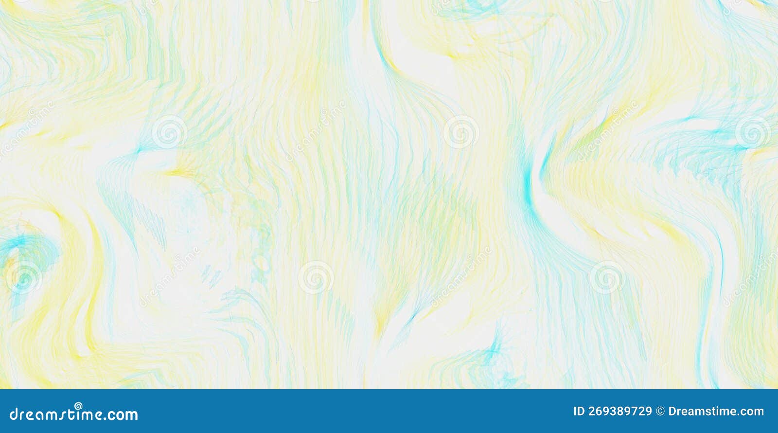 Yellow Blue Color Streaks Background. Colored Smooth Blending Texture ...
