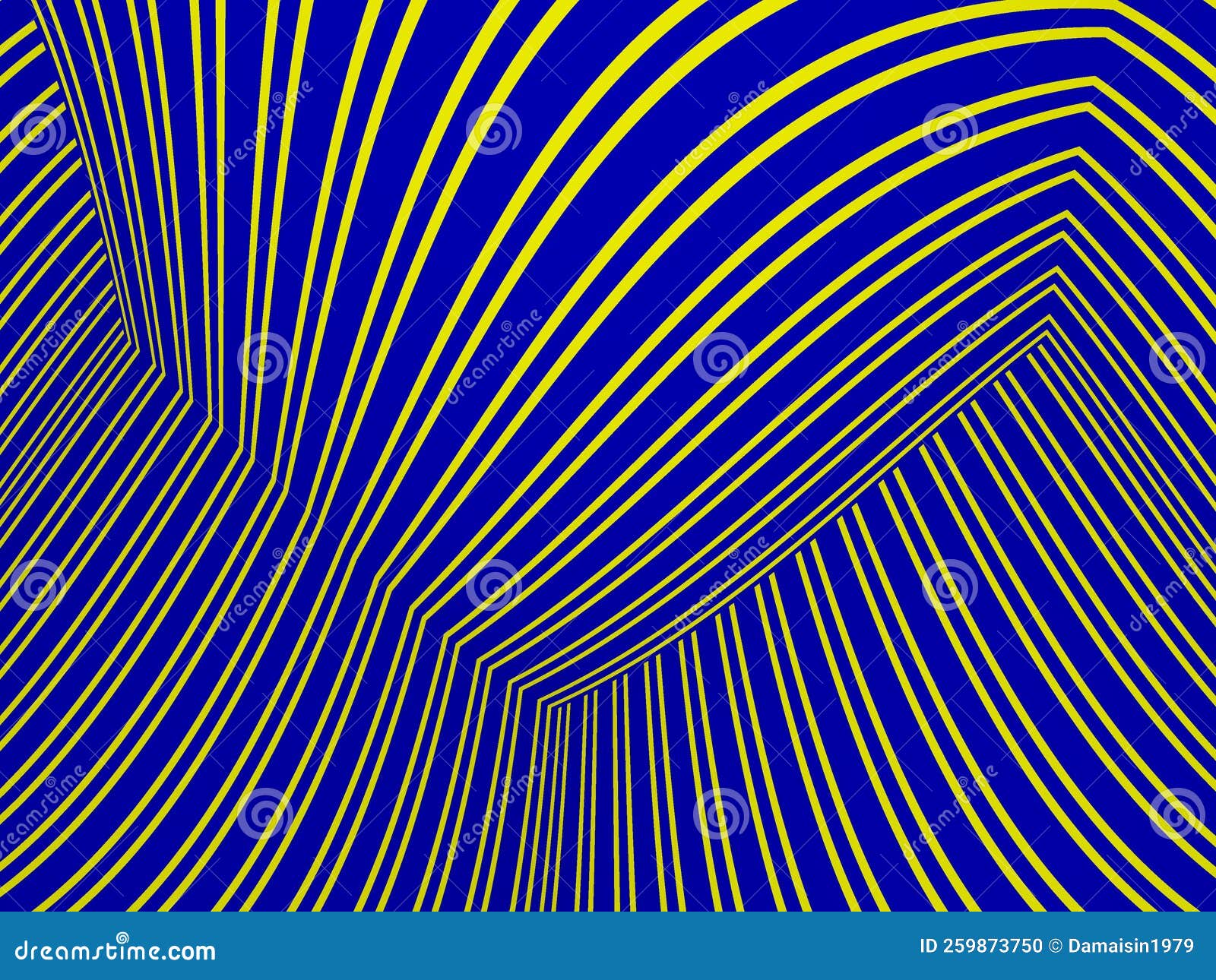 Yellow Blue Lines, Shapes, Geometries Shapes Background, Abstract ...