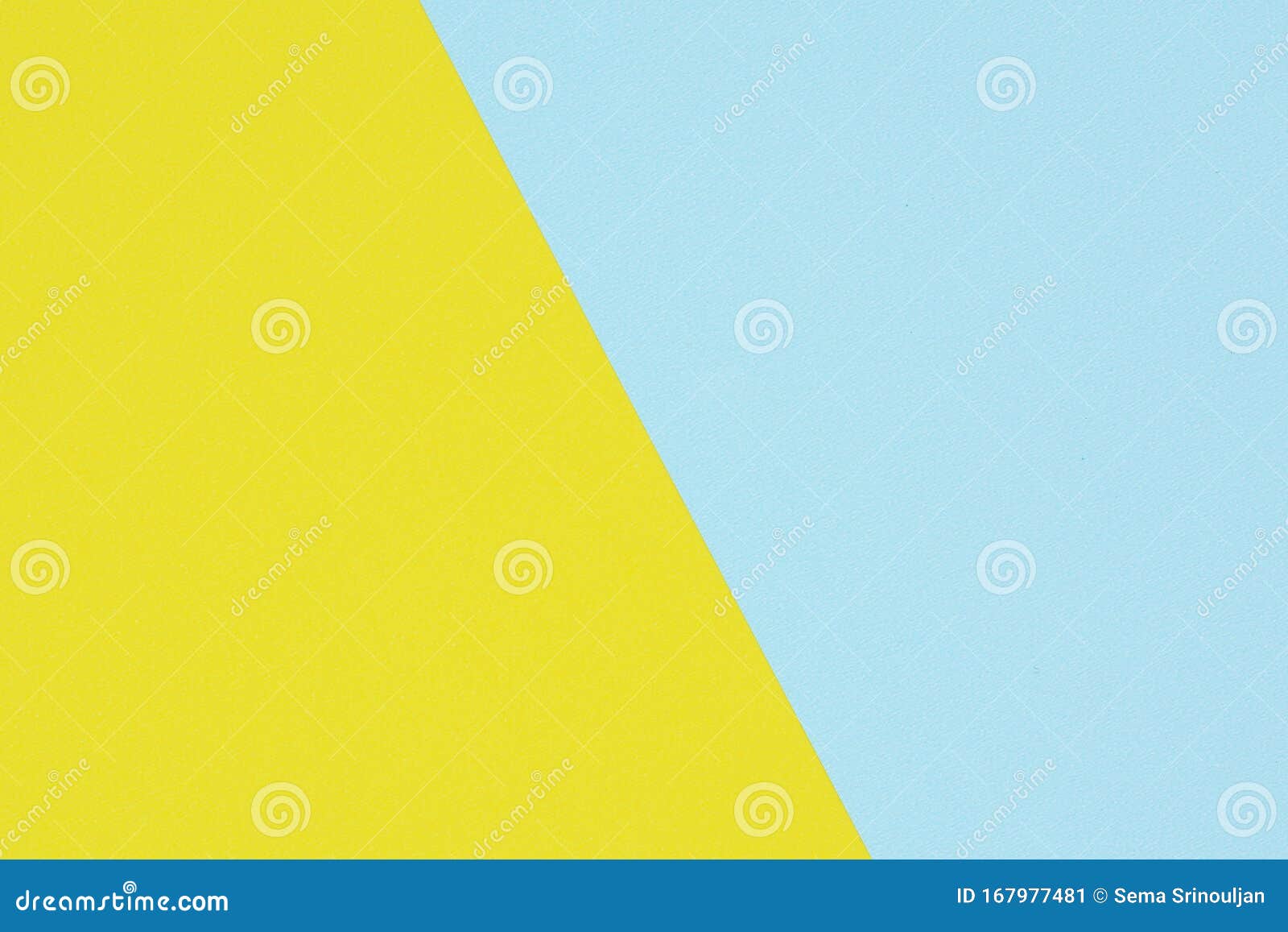 Yellow and Blue Paper Texture. Stock Image - Image of color, paper ...