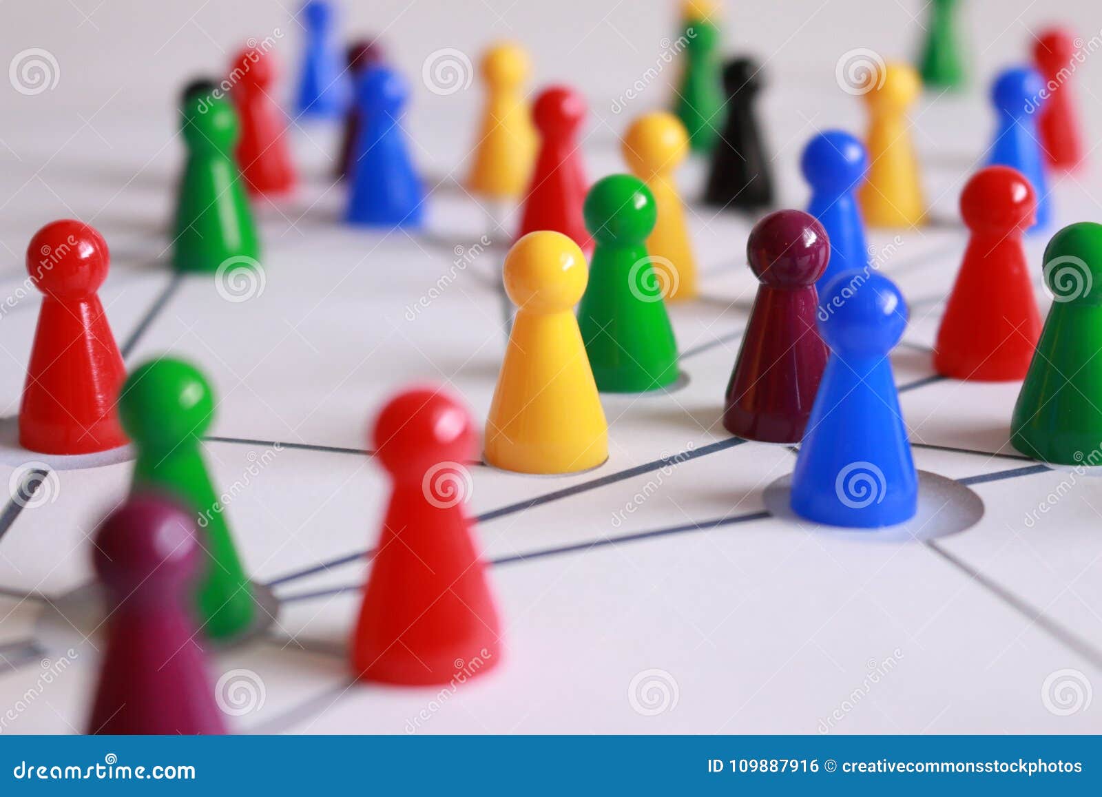 Yellow Blue And Red Plastic Gameboard Toy Picture. Image: 109887916