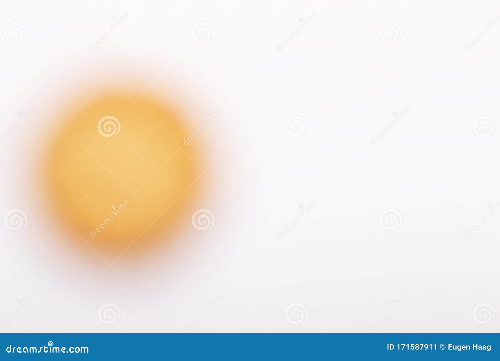 Yellow Blurred Circle on a White Background Stock Image - Image of fine ...