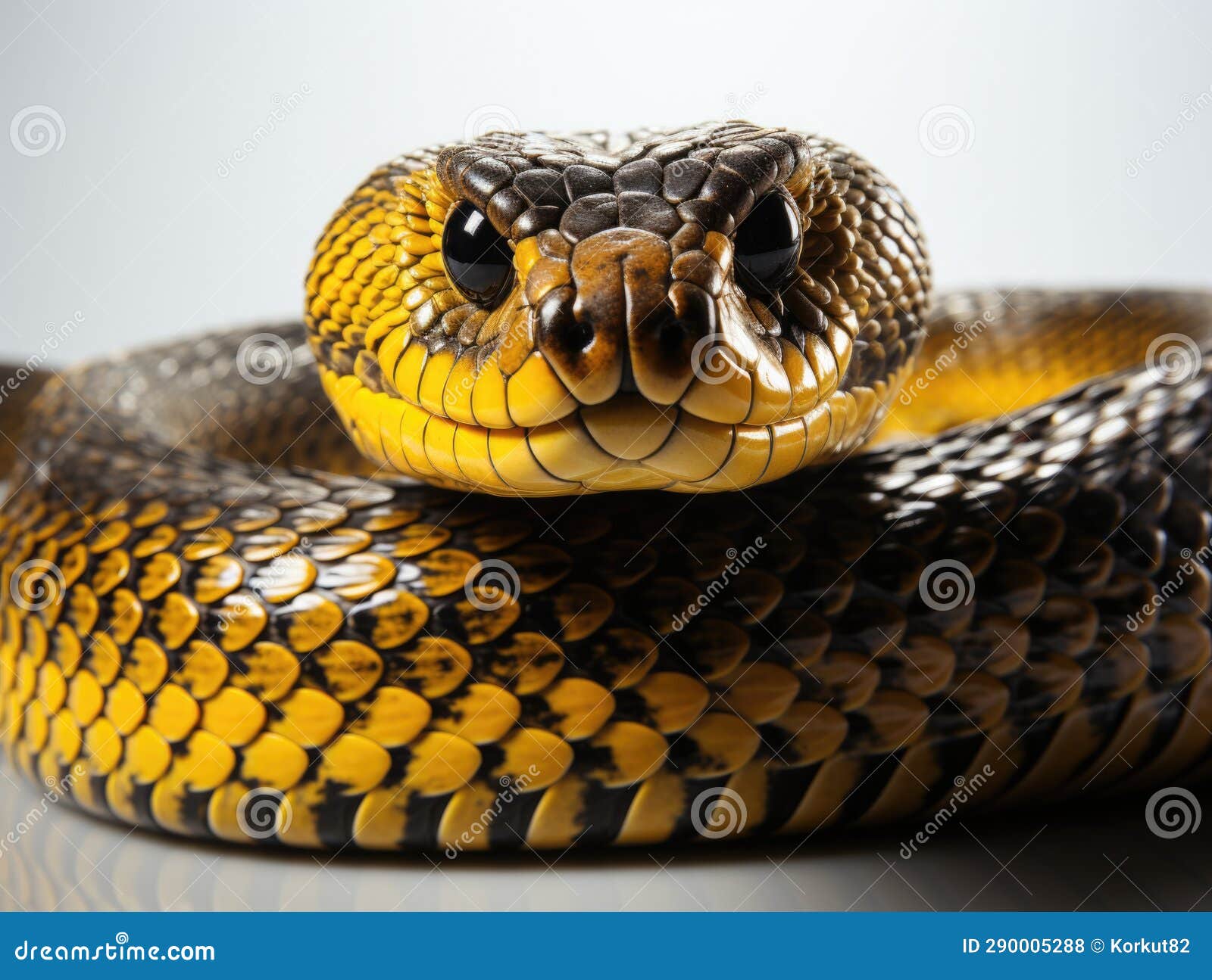 Boa Constrictor With Clipping Path, Albino Anaconda, Ball Python. Stock ...