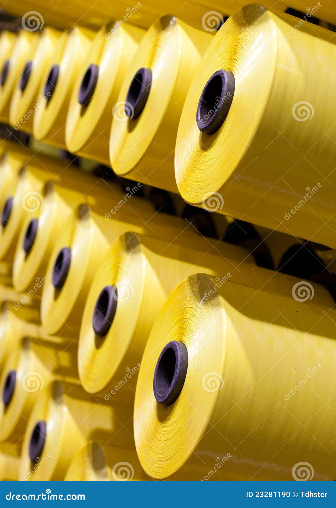 Yellow bobbins set stock photo. Image of yellow, group - 23281190
