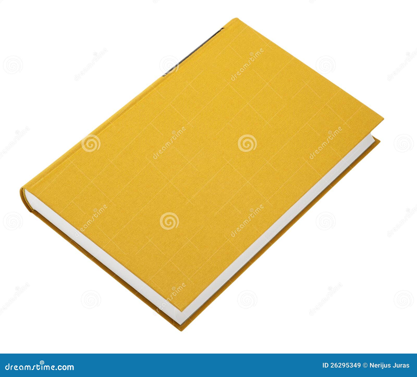 Yellow Book Isolated on White Stock Image - Image of empty, magazine ...