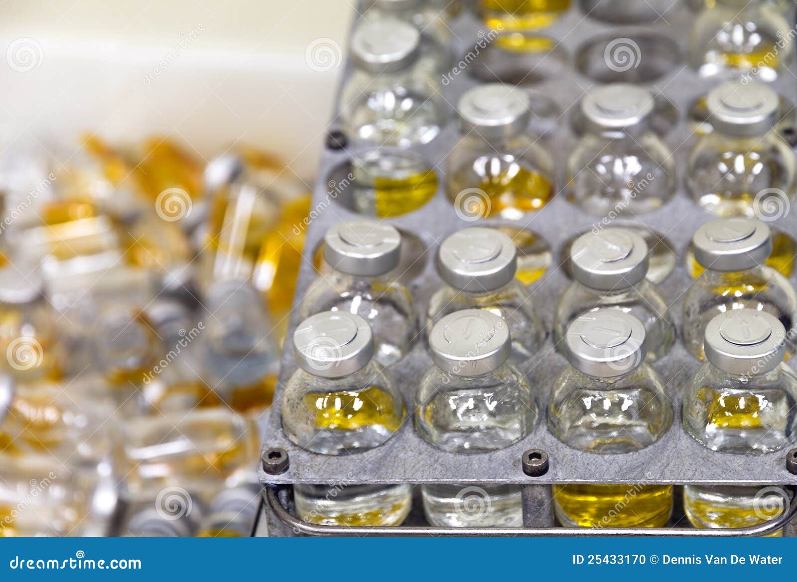 Yellow bottles stock photo. Image of equipment, science - 25433170