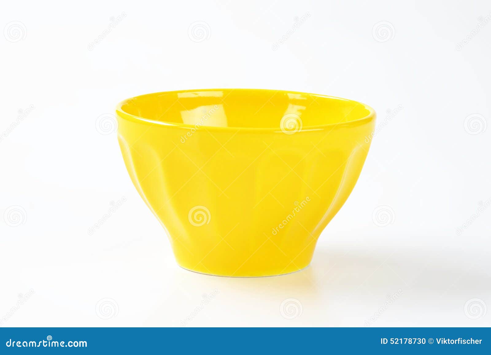 Yellow bowl stock photo. Image of kitchenware, pottery - 52178730