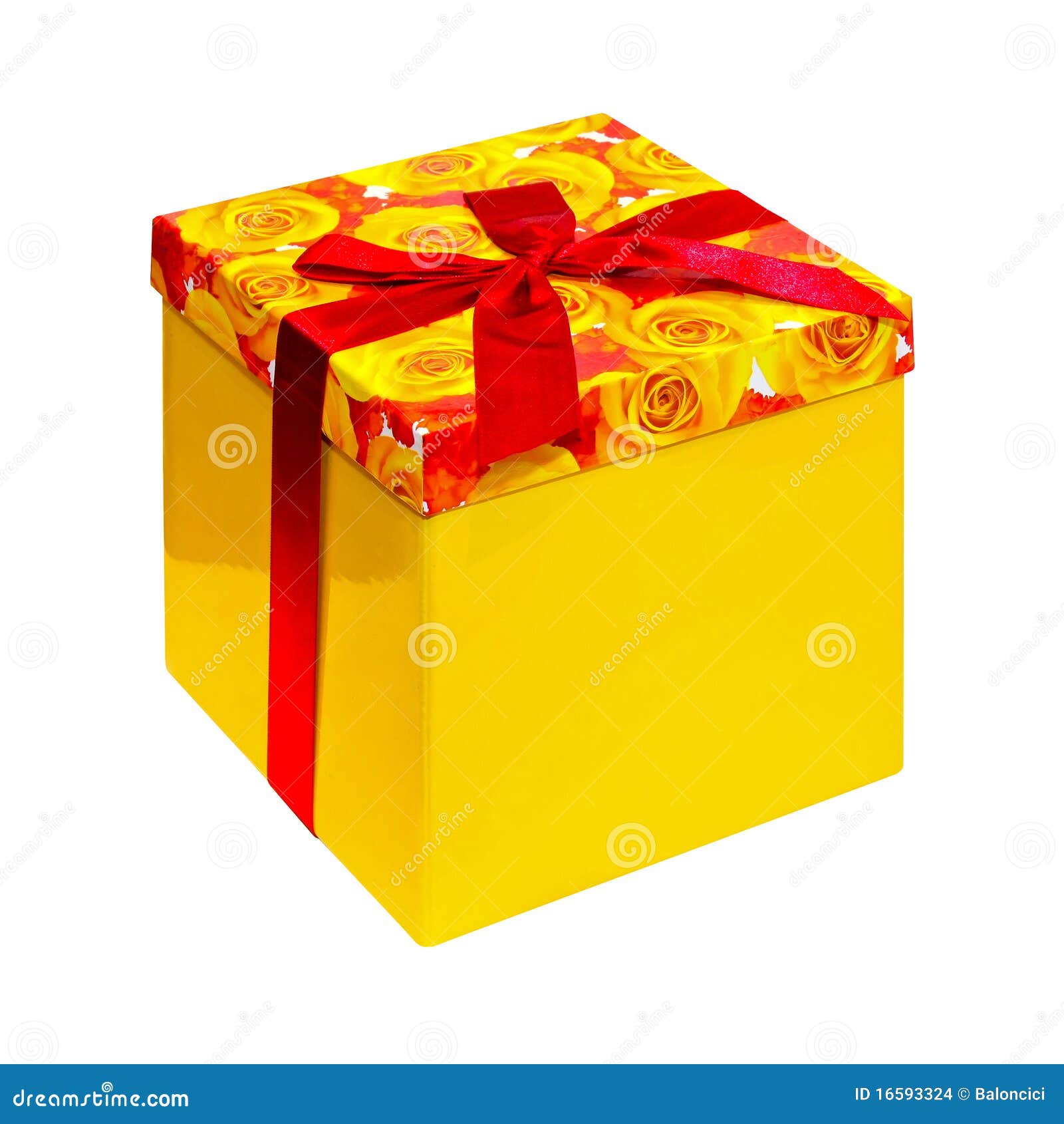 Yellow box stock photo. Image of decorative, clipping - 16593324