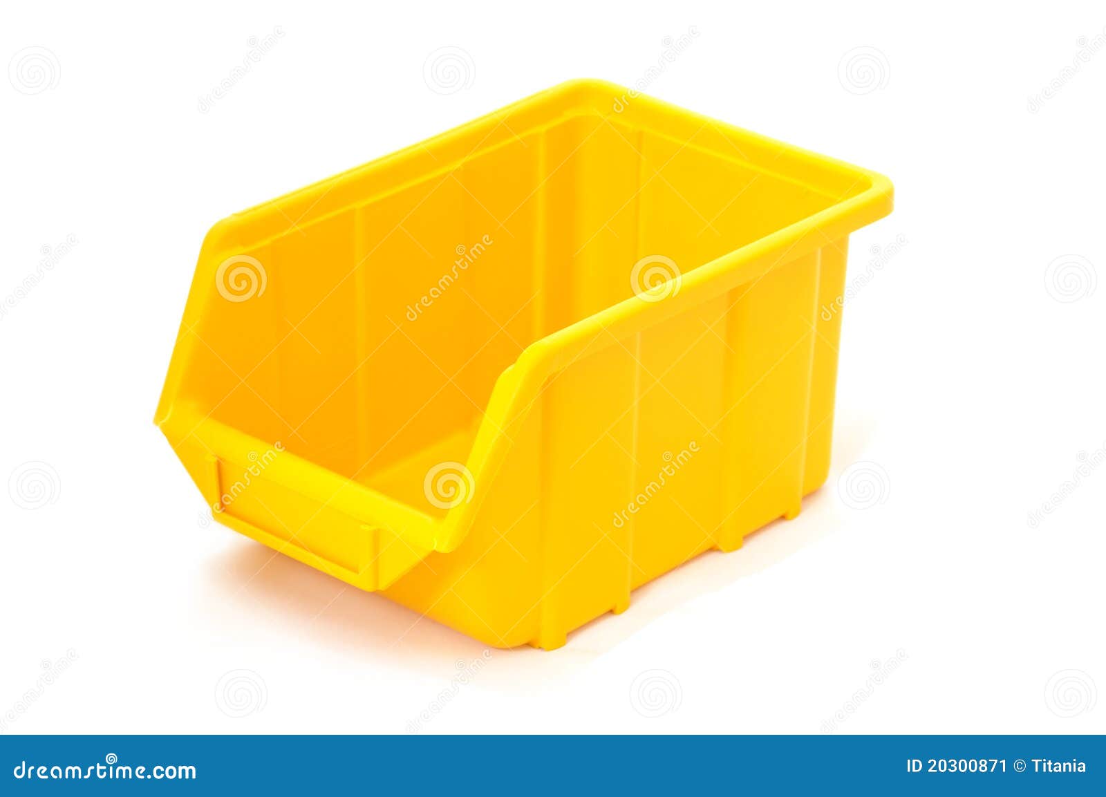 Yellow box stock image. Image of work, object, accessory - 20300871