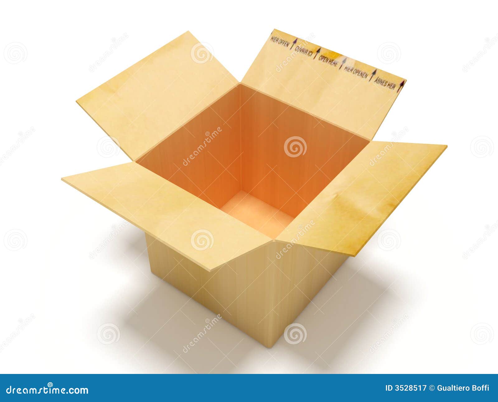 Yellow Box Picture. Image: 3528517