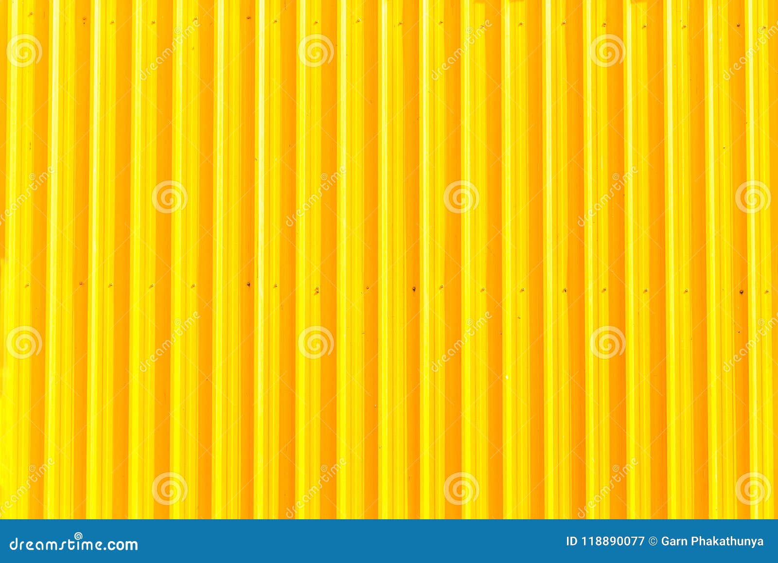 Yellow Box Container Steel Striped Line Texture Background. Stock Image ...