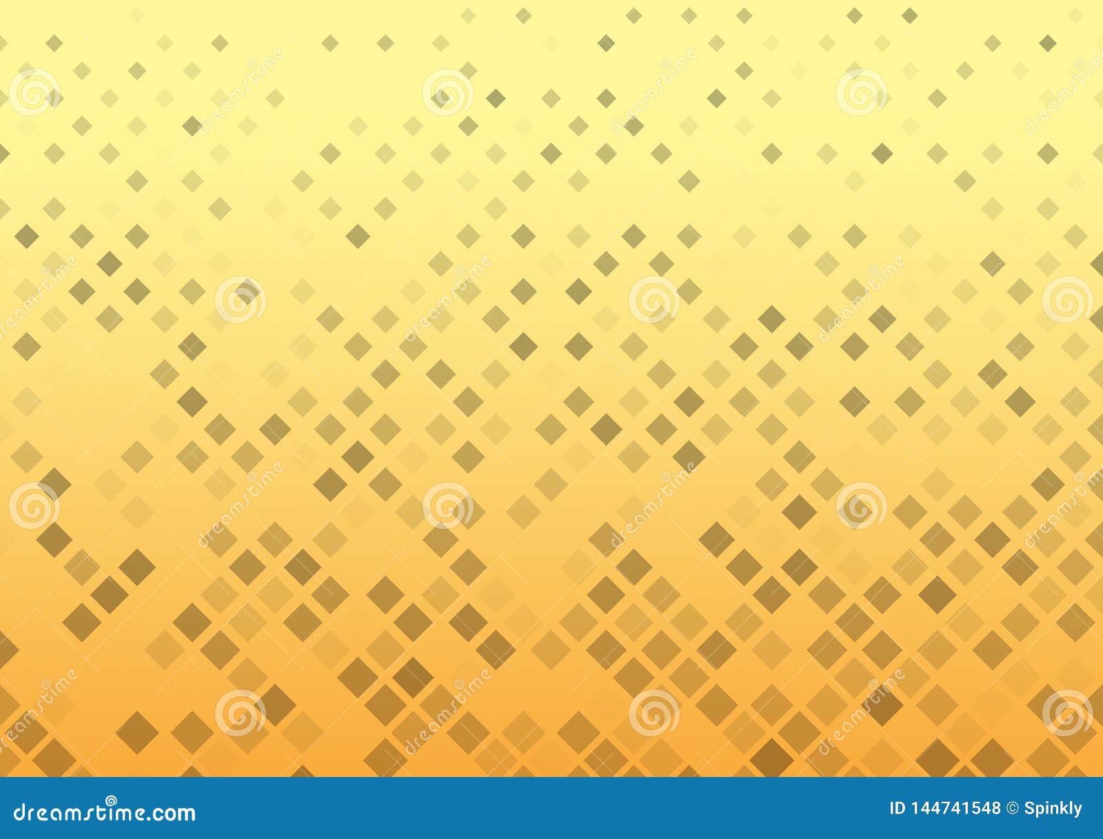 Yellow Boxes Patterned Background Design Stock Illustration ...