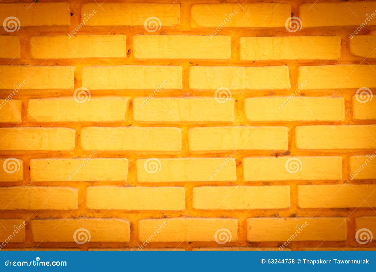 Yellow brick background stock photo. Image of vintage - 63244758