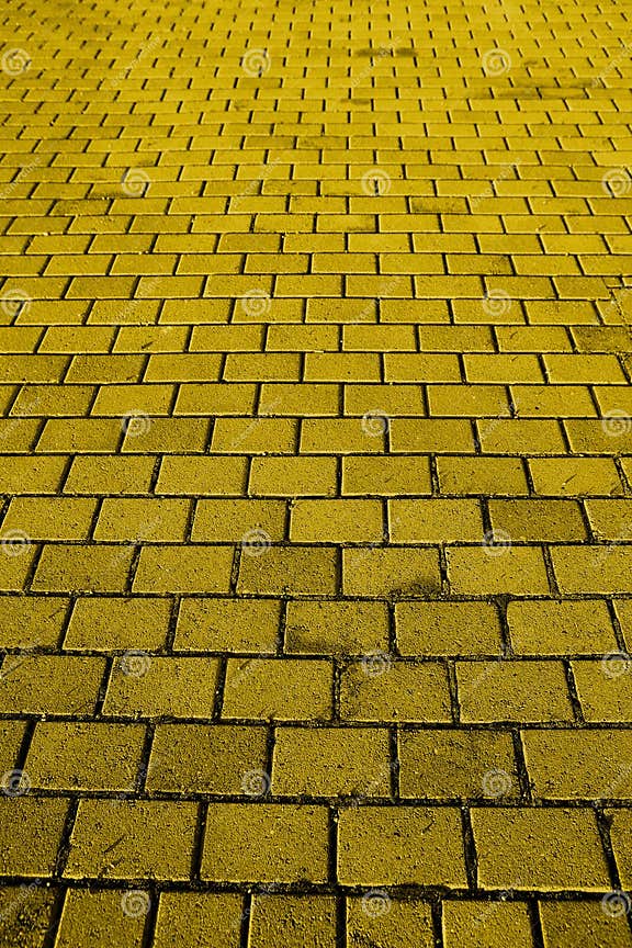 Yellow Brick Road stock image. Image of background, path - 3988465