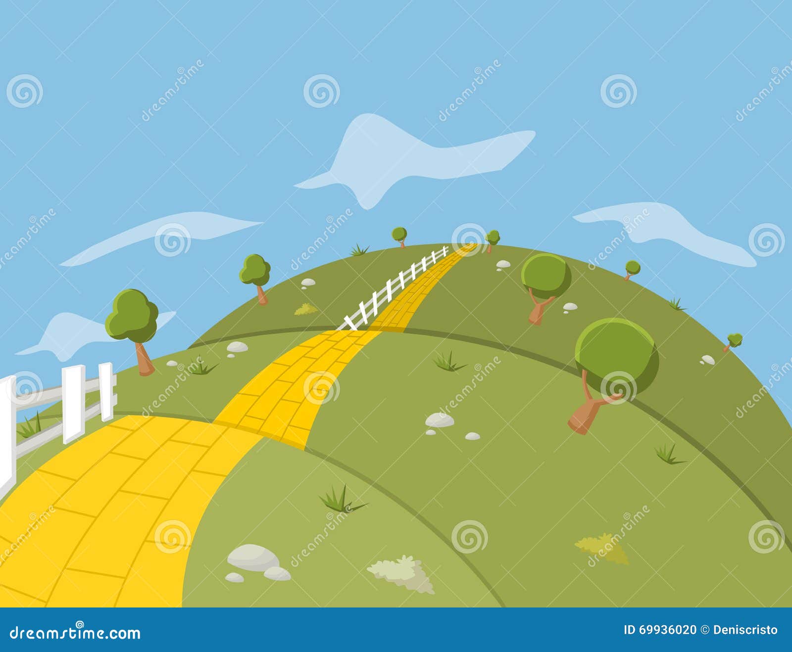 Yellow Road Signs, Traffic Signs Vector Set On White Background ...