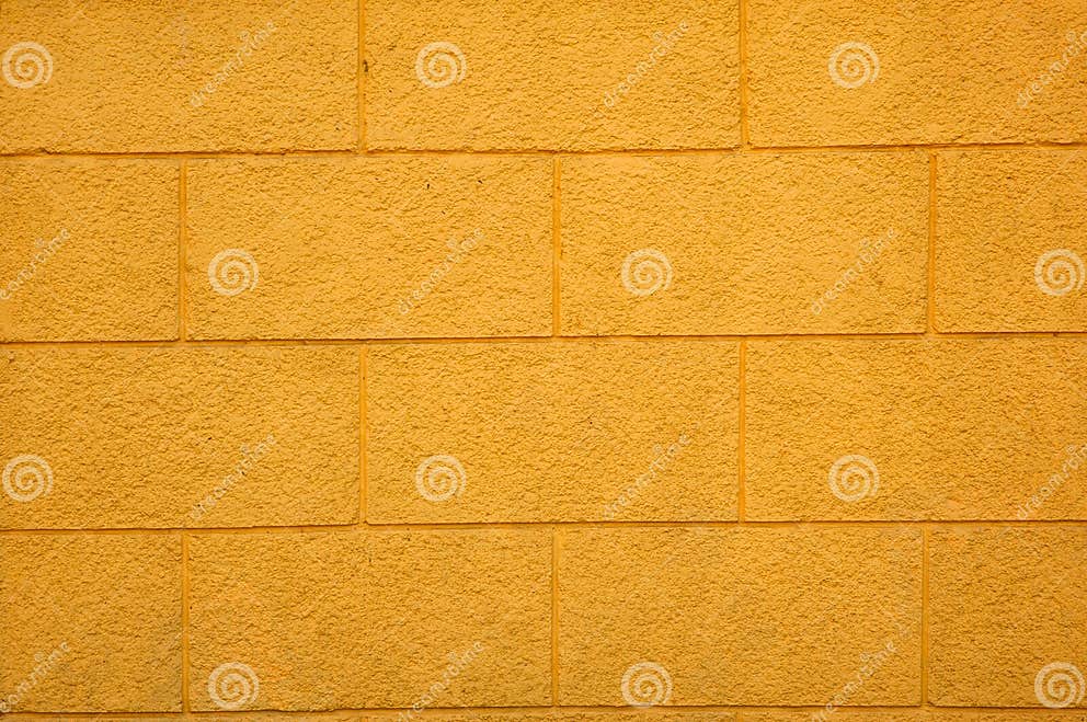 Yellow brick texture stock image. Image of construction - 9069839