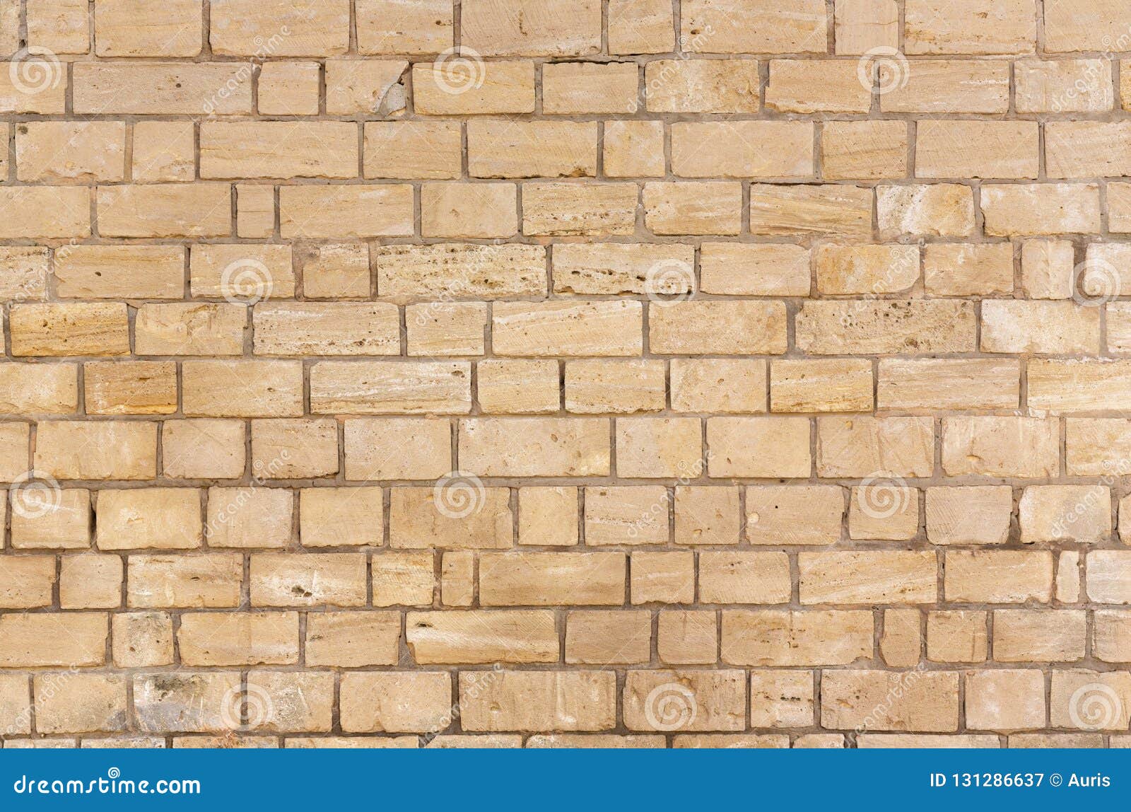 Yellow Brick Texture Seamless