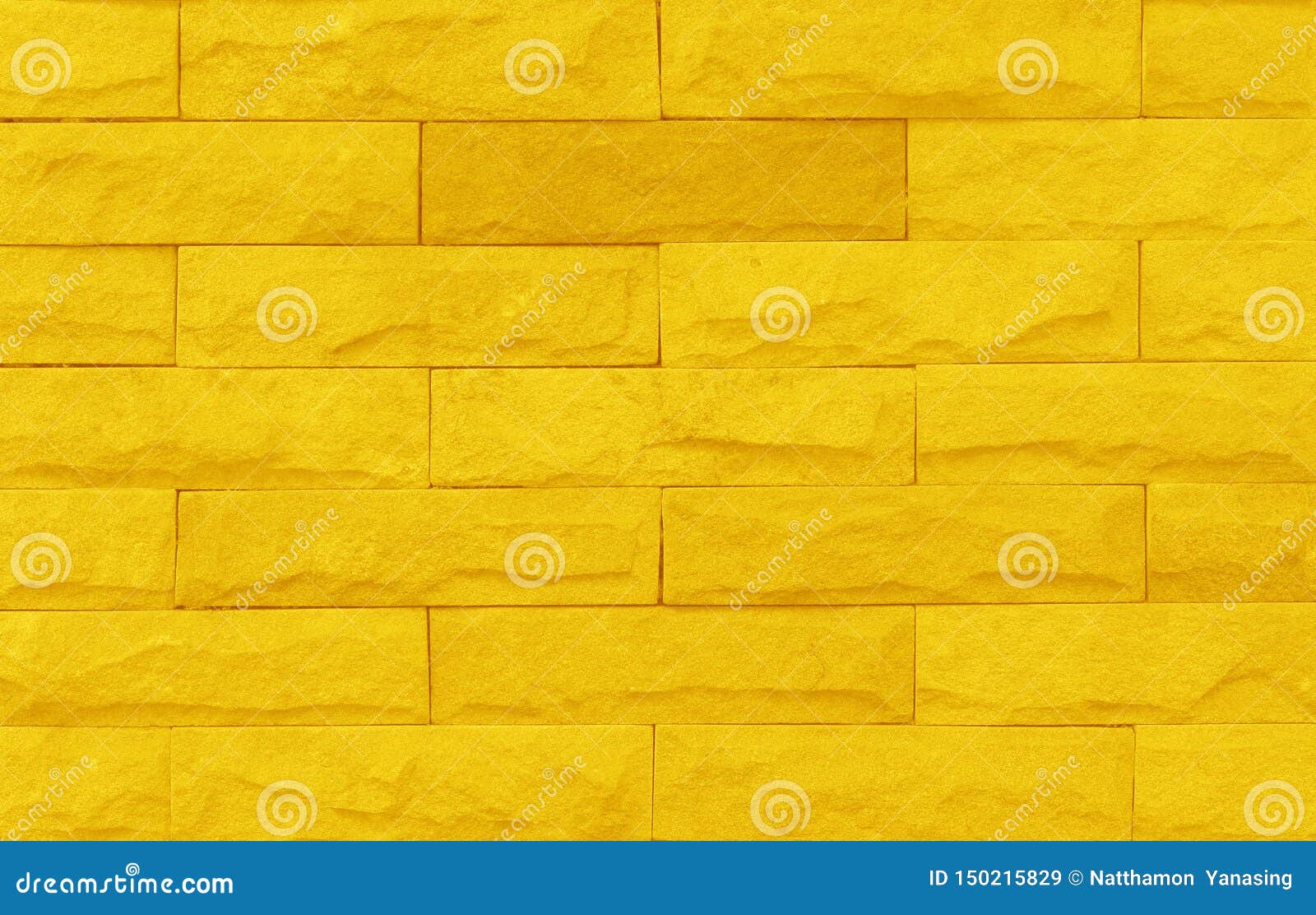 Yellow Brick Wall Texture with High Resolution for Background and ...