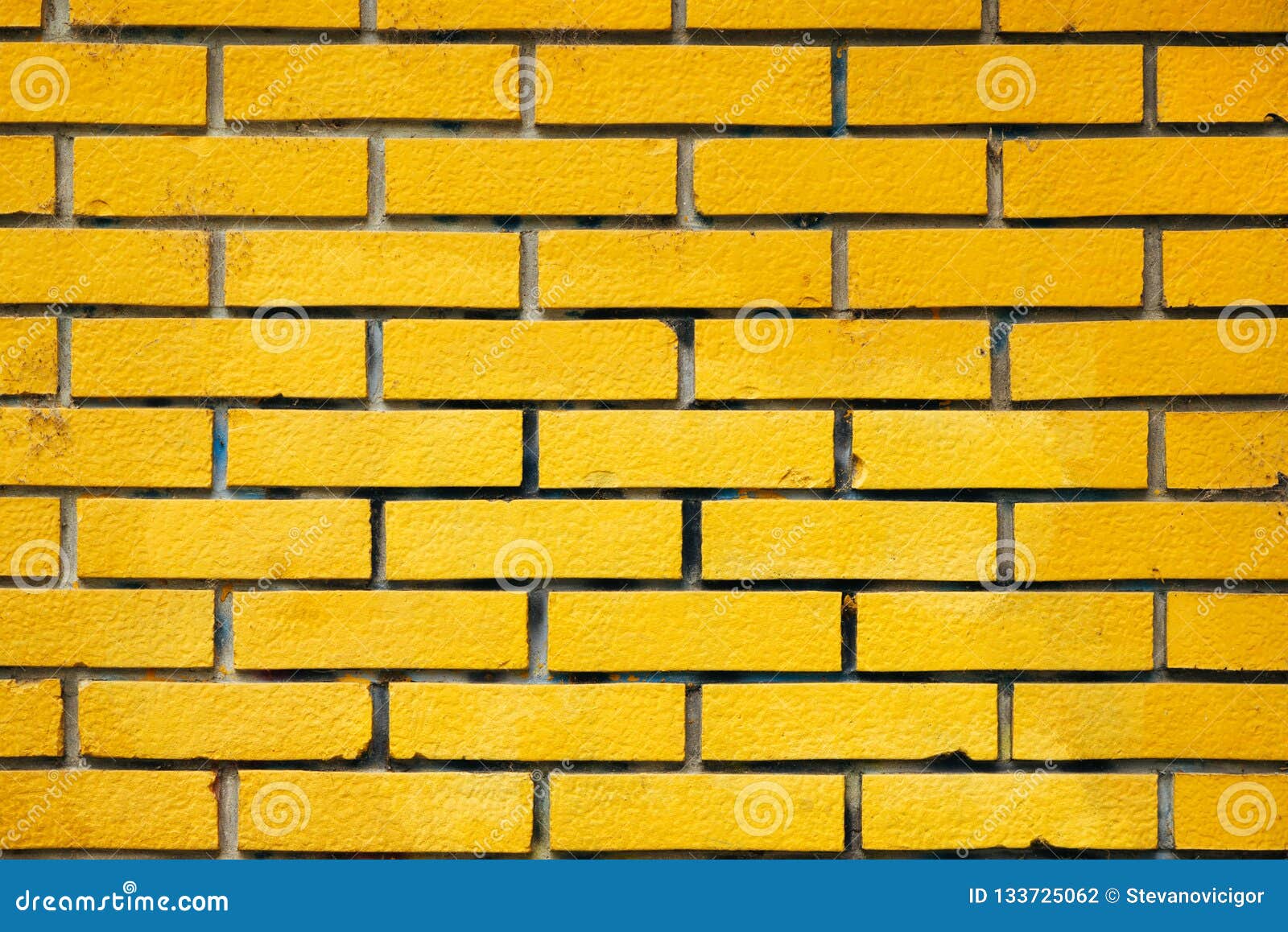 Yellow Bricks As Background Stock Photo - Image of urban, texture ...