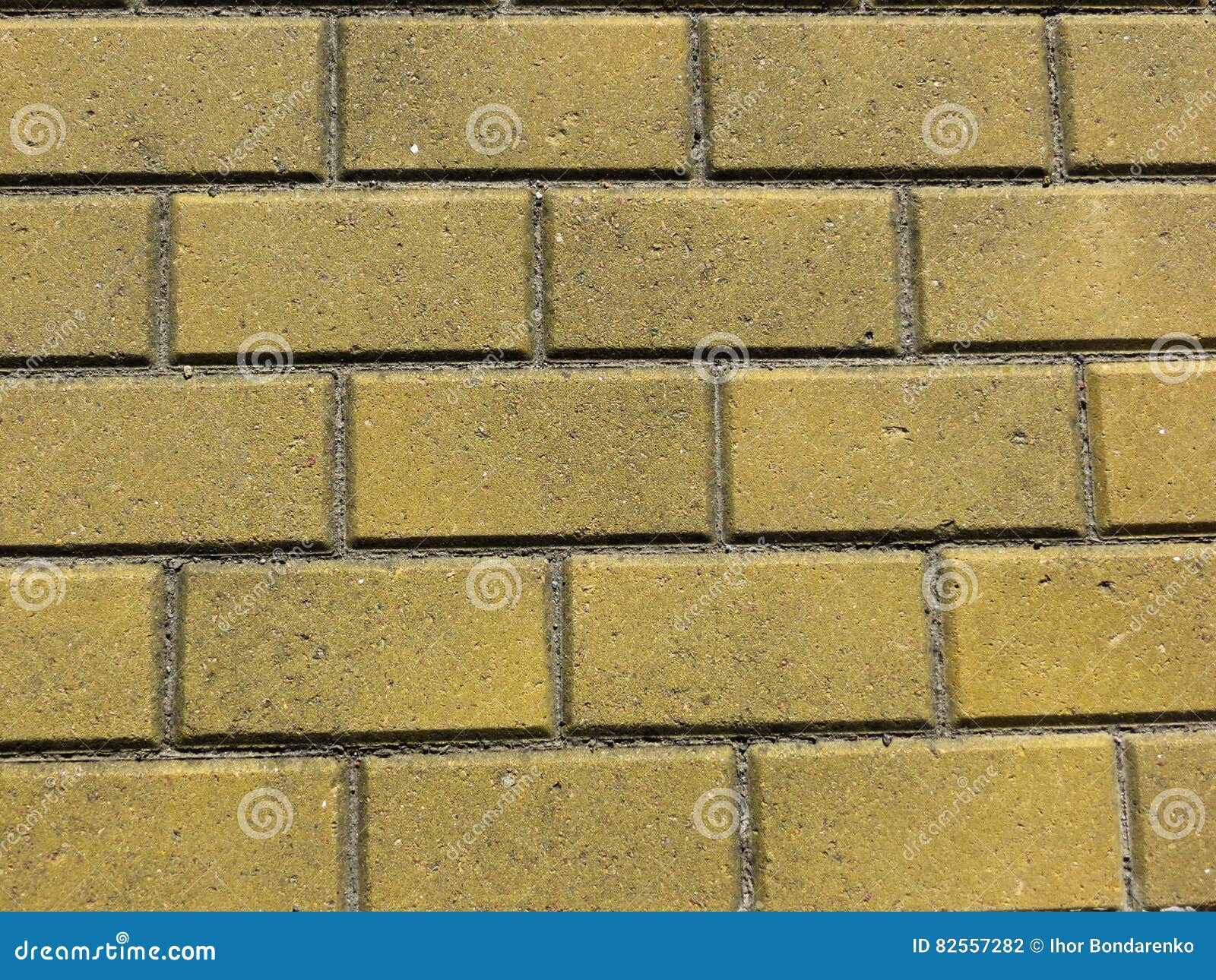 Yellow bricks background stock photo. Image of architecture - 82557282