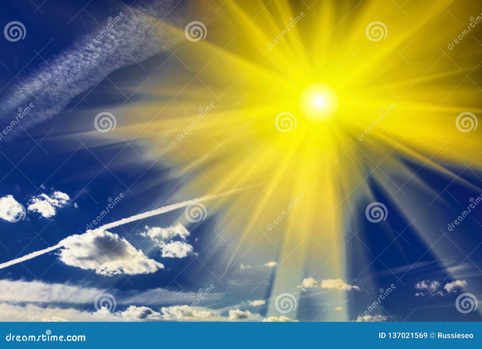 Yellow bright sun stock image. Image of shine, heaven - 137021569