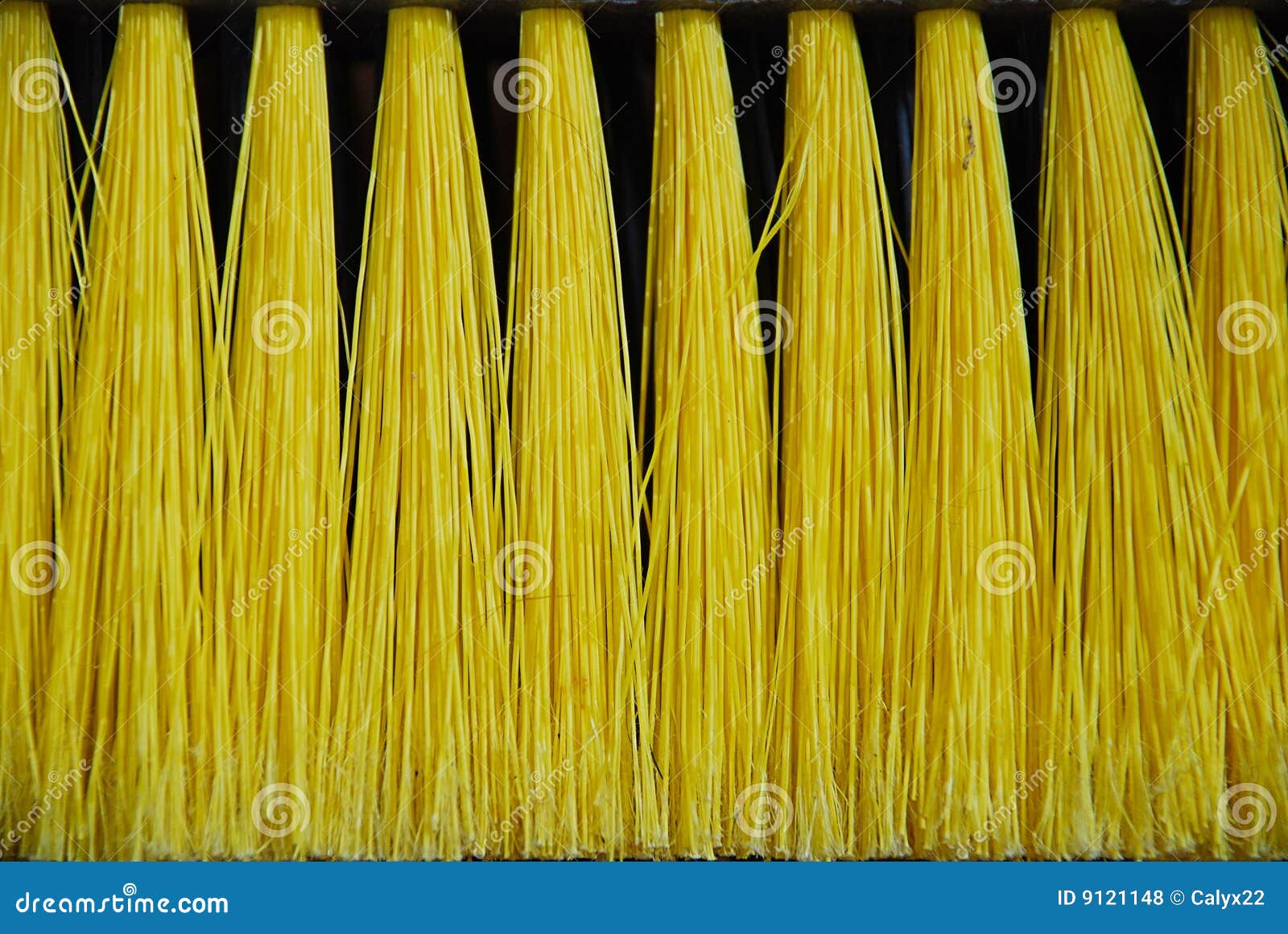 Yellow Broom stock photo. Image of home, clean, yellow - 9121148