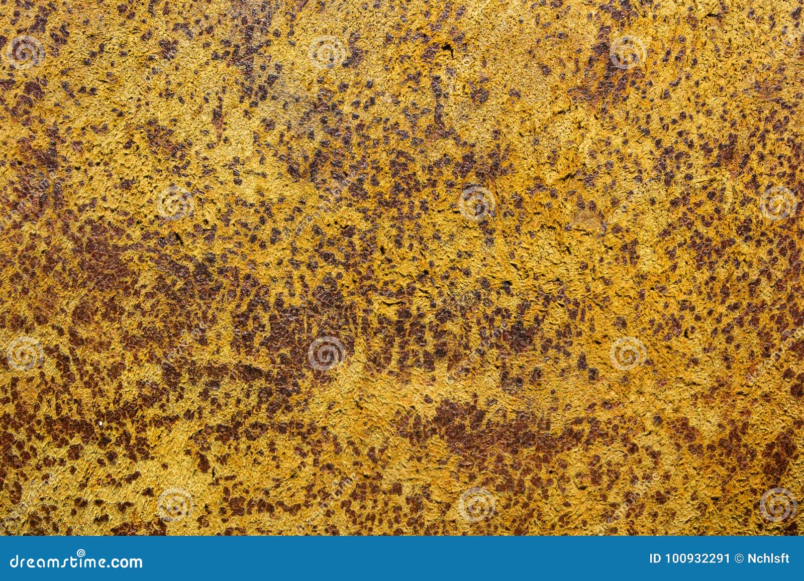 Yellow Rust Background Texture Stock Image - Image of flaky, copper ...