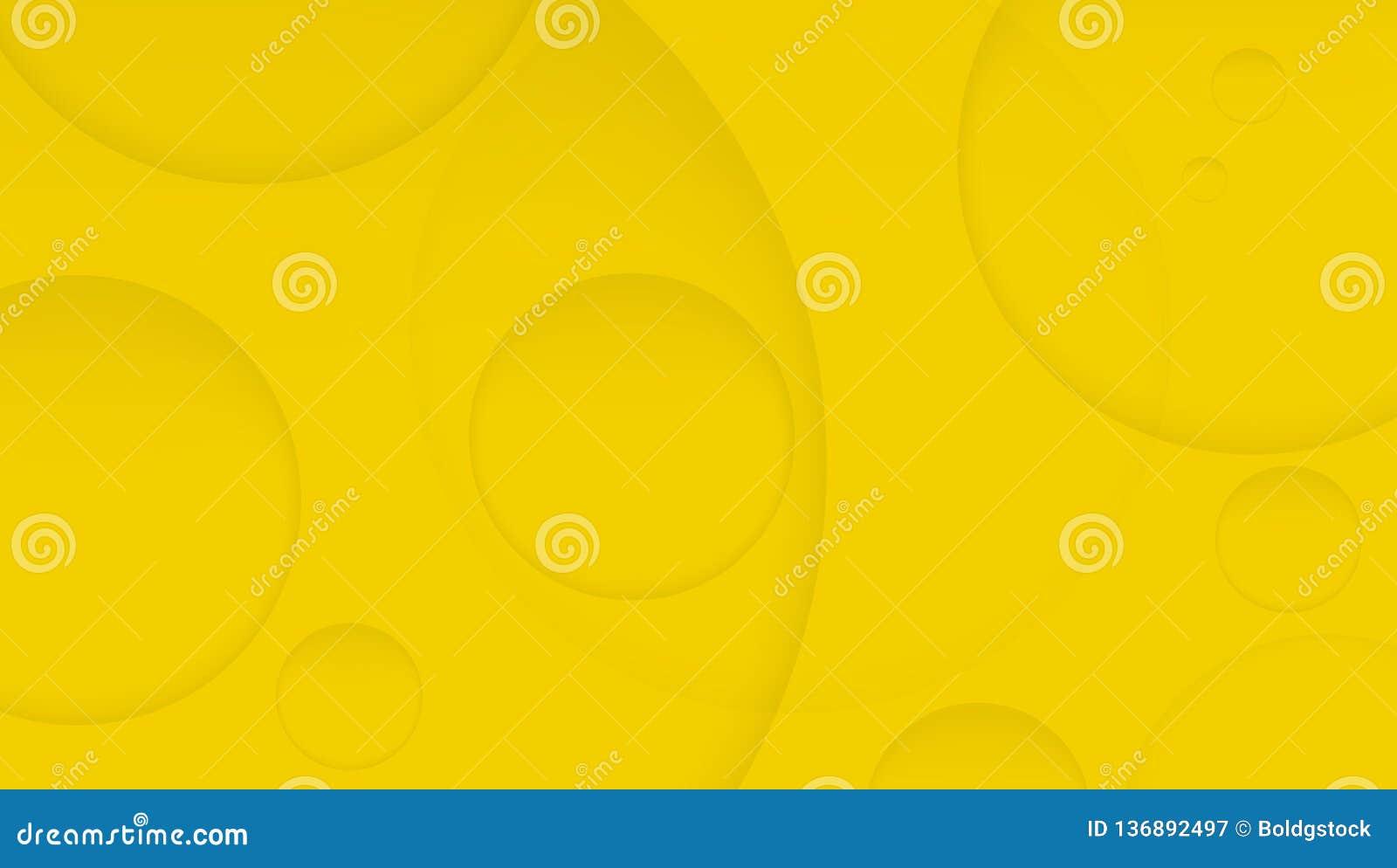 Yellow Bubble Background. Vector Illustration Stock Vector ...