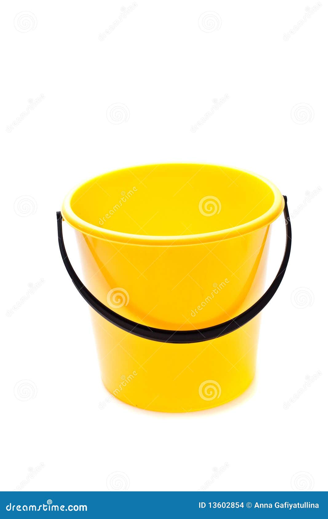 Yellow bucket stock photo. Image of washrag, equipment - 13602854