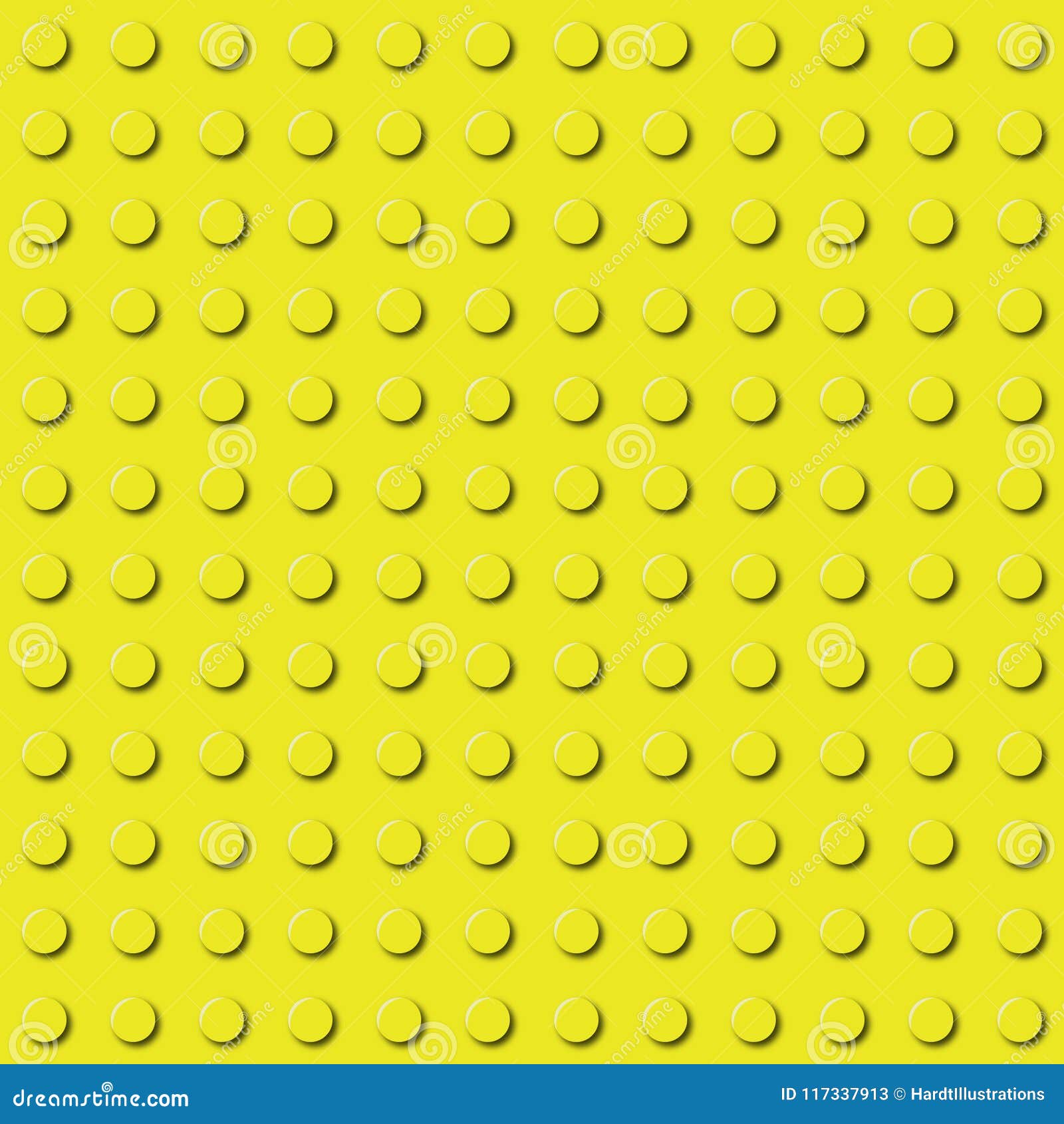 Yellow Building Blocks Seamless Pattern Stock Vector - Illustration of ...