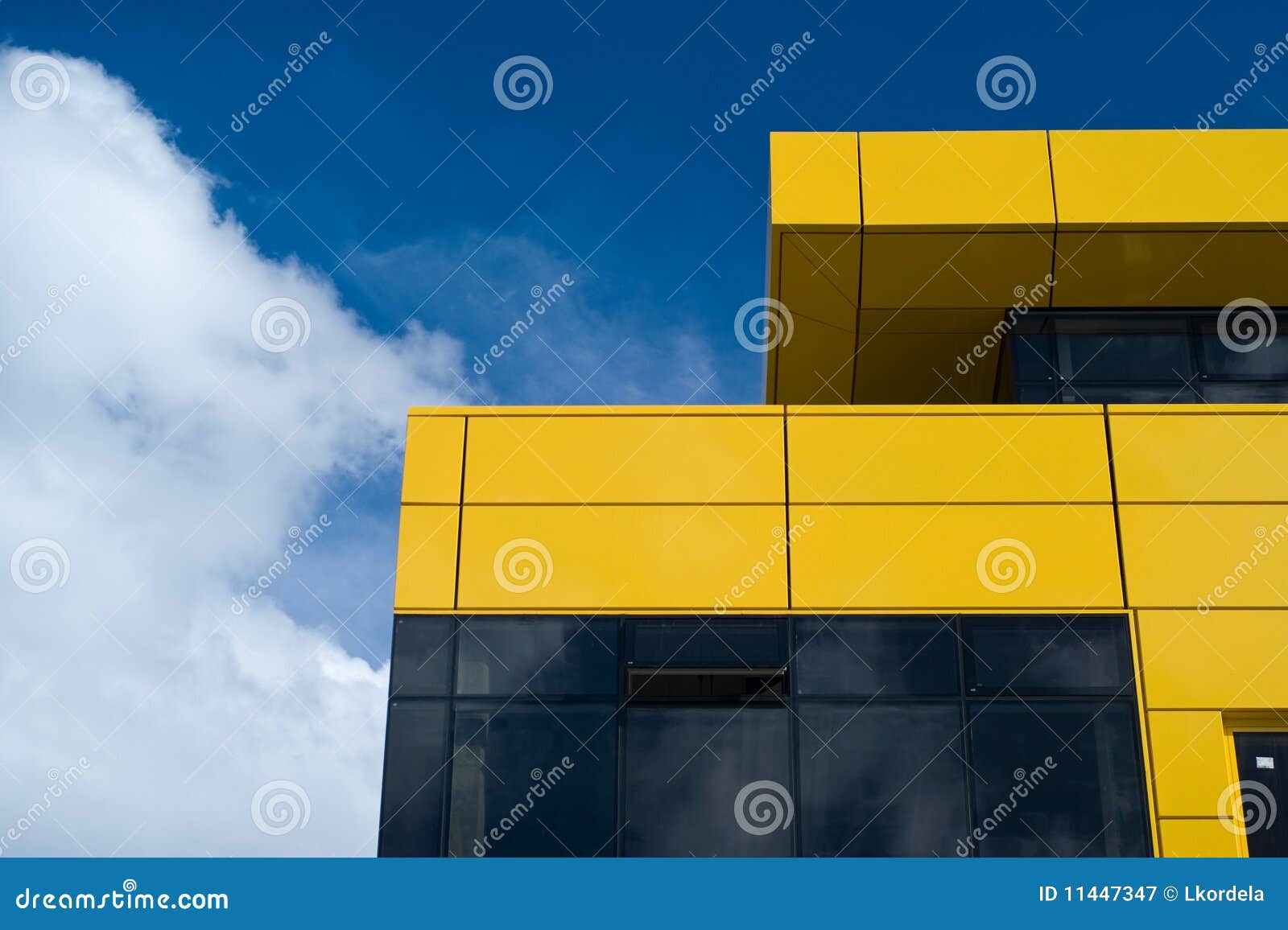 Yellow building details stock image. Image of architecture - 11447347
