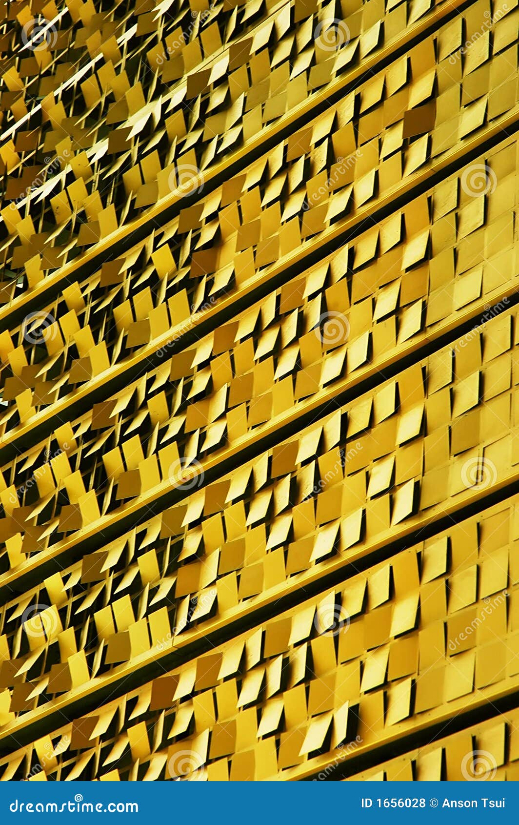 Yellow building facade stock photo. Image of modern, background - 1656028