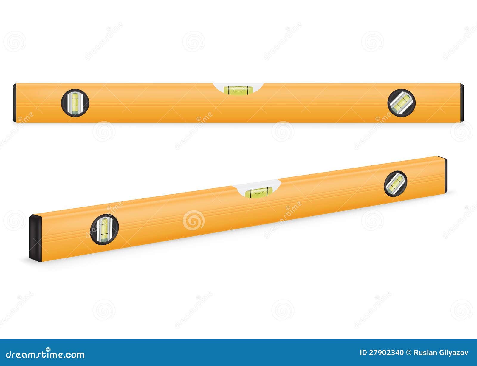 Yellow building level stock vector. Illustration of equality - 27902340