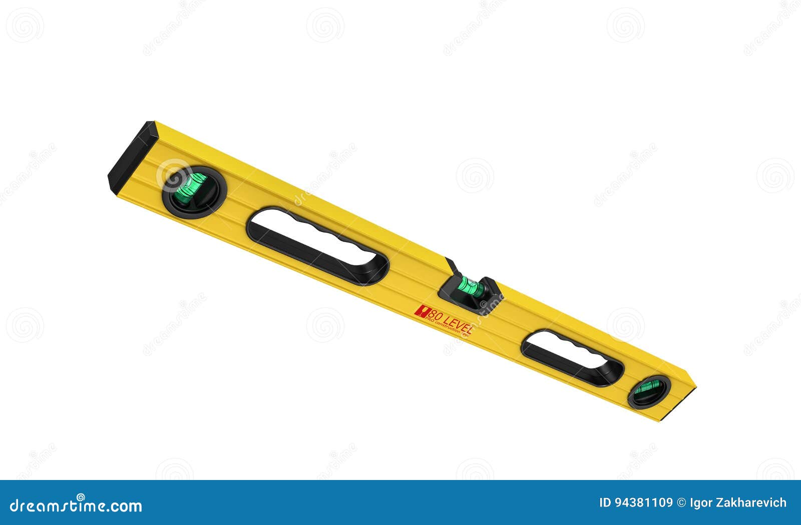 Yellow building level, stock illustration. Illustration of equipment ...